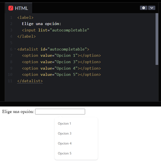 ¿Sabías que HTML permite crear autocompletables sin JavaScript ... ¿Sabías que HTML permite crear autocompletables sin JavaScript ...